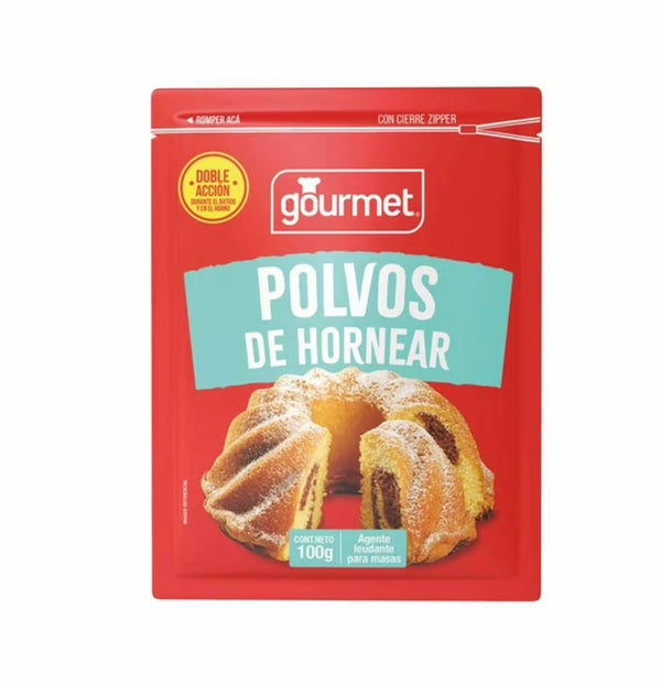 Gourmet Polvo Hornear Bolsa hermética, 100 g – dondelaquellevaytrae
